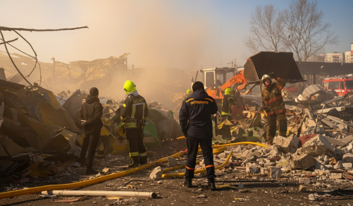 Attack on Kyiv region: warehouses of Husovsky brothers damaged ...