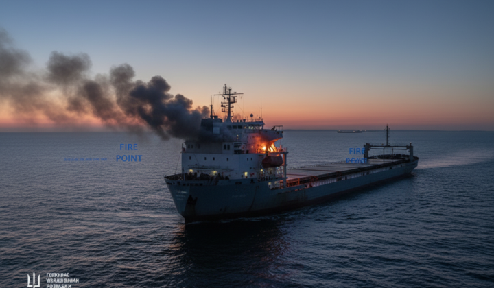 Ukraine's GUR destroys last Russian railway ferry in Kerch Strait