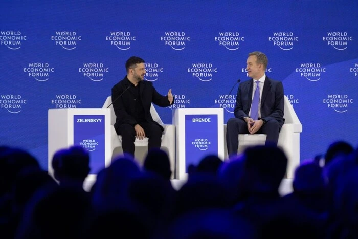 At Davos, Zelenskyy and Rutte Detail Russia's Mounting Military Toll ...