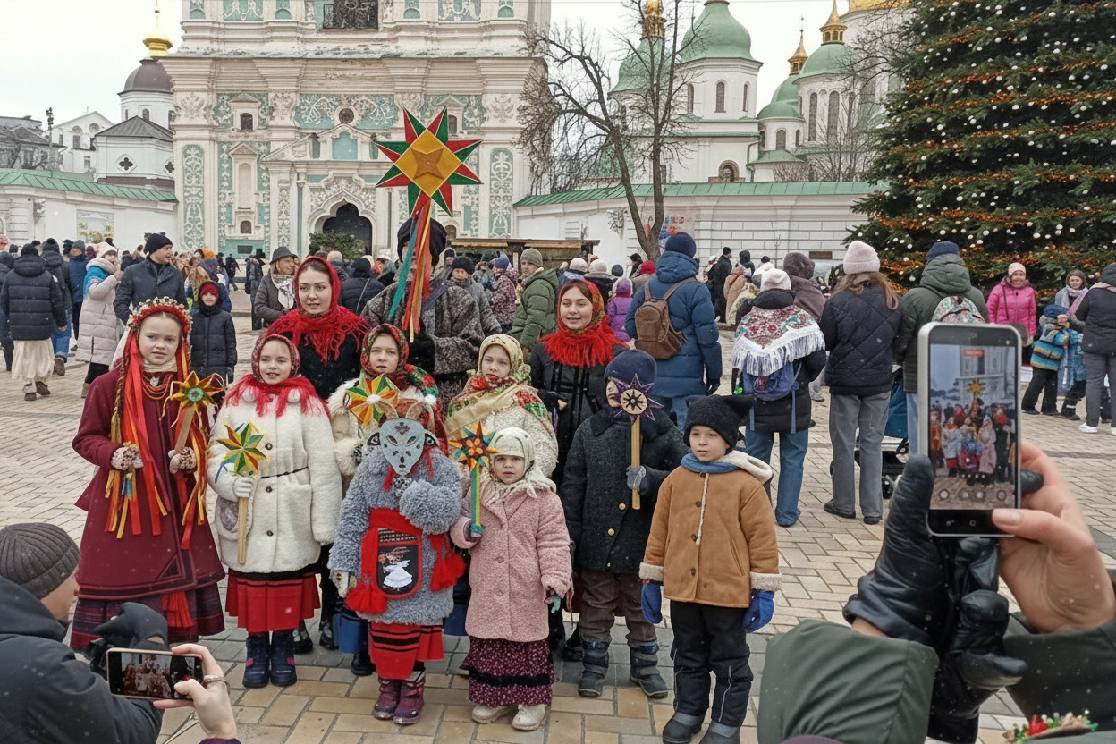 Christmas Procession in Kyiv 2025: Reviving the Tradition from the 17th ...