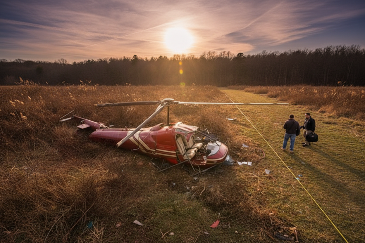 Helicopter Collision in the USA: One Pilot Dead, Another in Critical ...