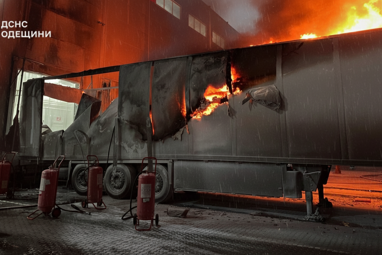 Attack on Odesa region: drone debris destroyed over 110 Nova Poshta ...