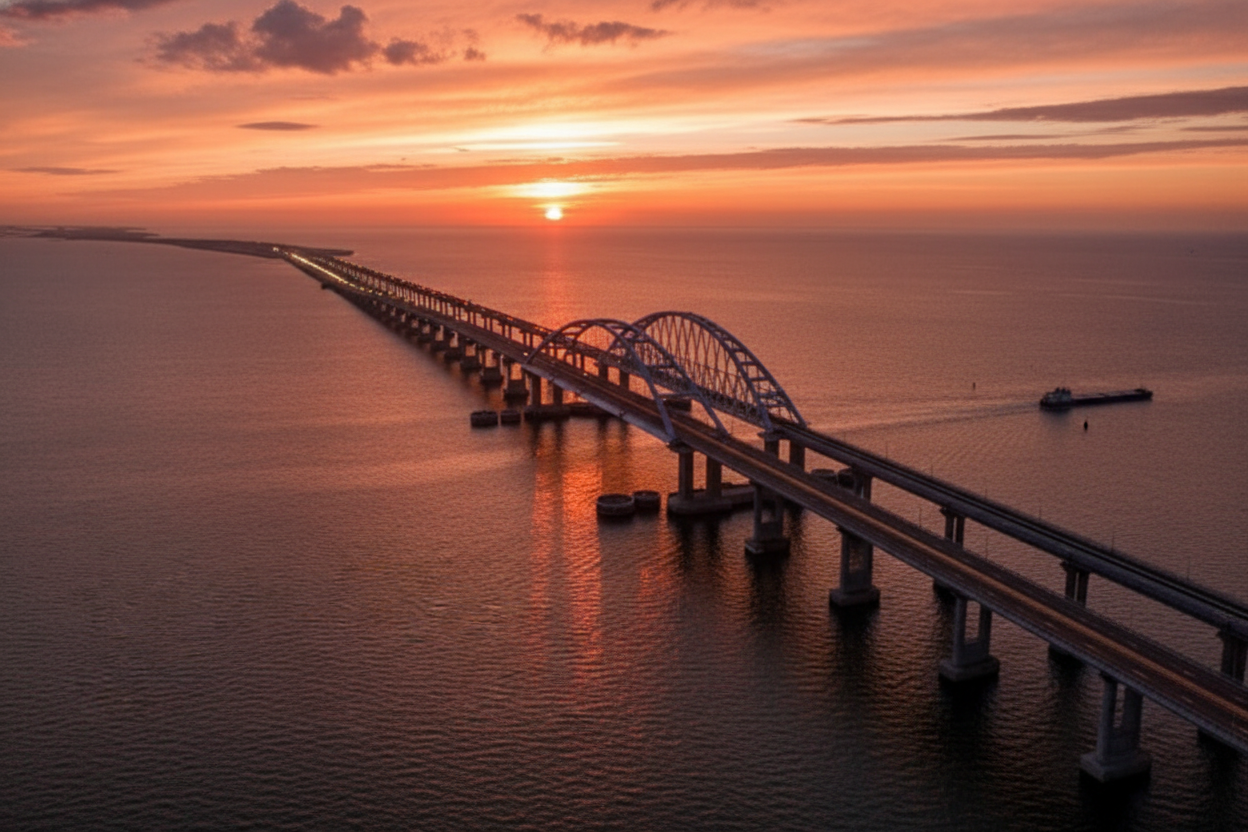 Crimean Bridge: Occupants Strengthened Security Ahead of the New Year ...
