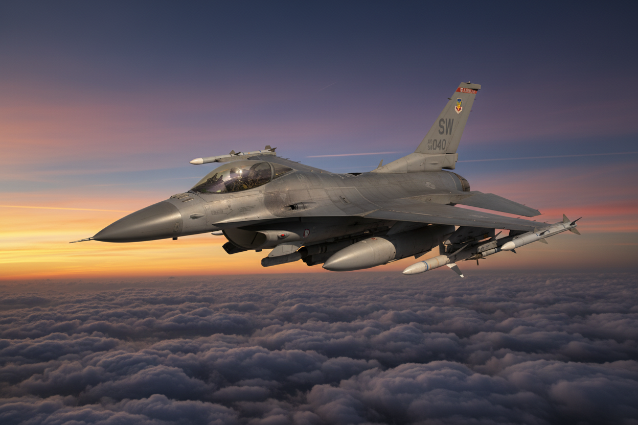 F-16V Pilot Reports Ejection: Search Operation Ongoing - all the latest ...