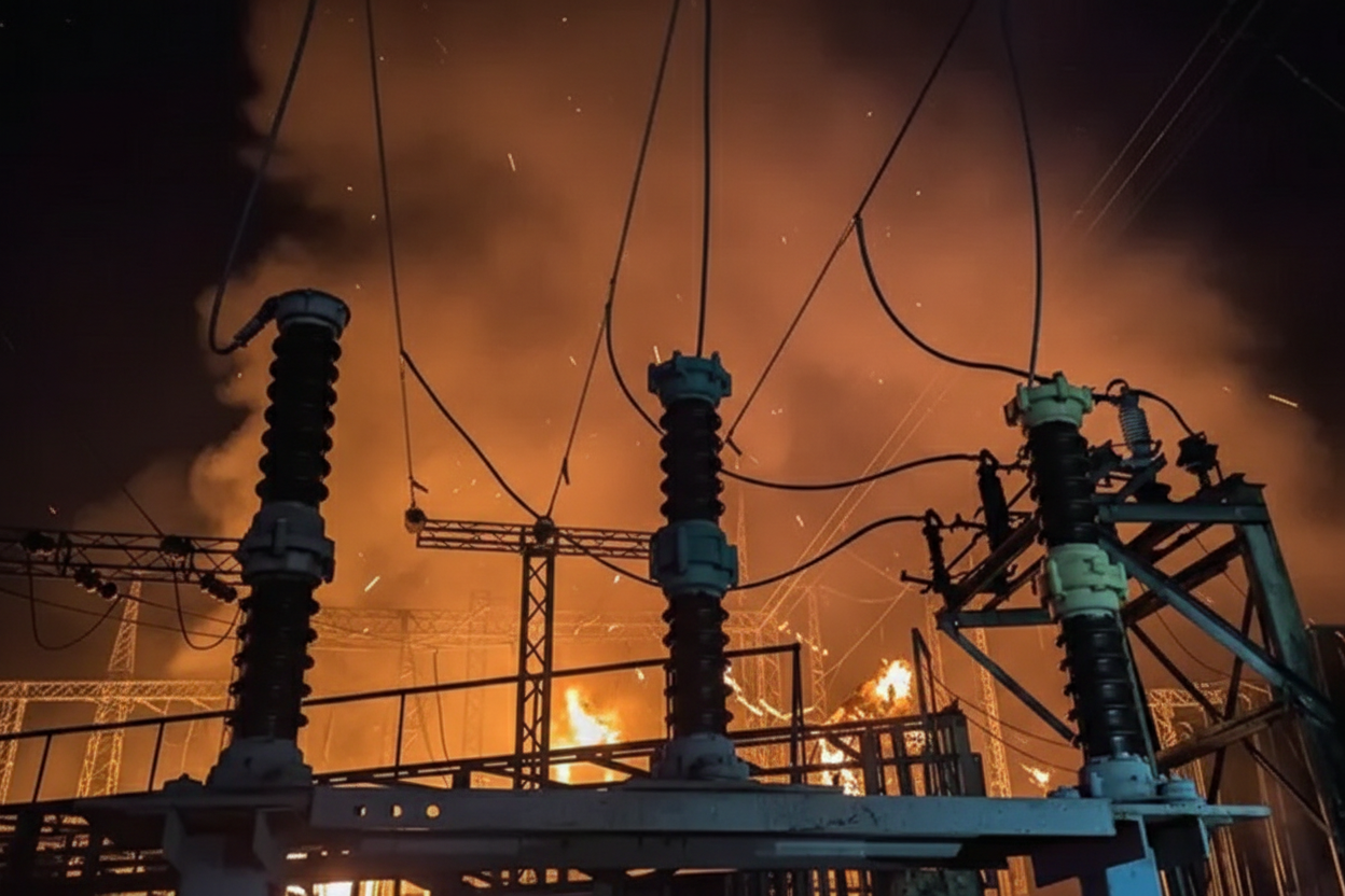 Critical Energy Infrastructure in Kharkiv Destroyed in Russian Strike ...
