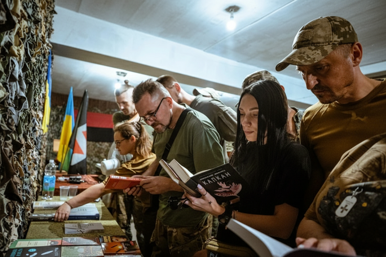 Ukrainian Publishers Send 50,000 Books to Soldiers on the Front Lines ...