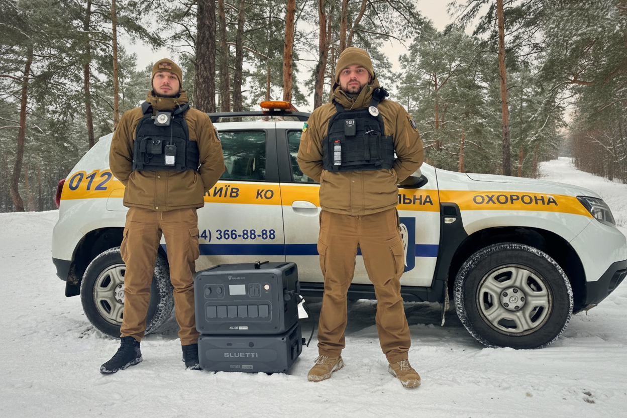 Mobile Charging Patrols Hit Kyiv Streets to Aid Residents During Power ...