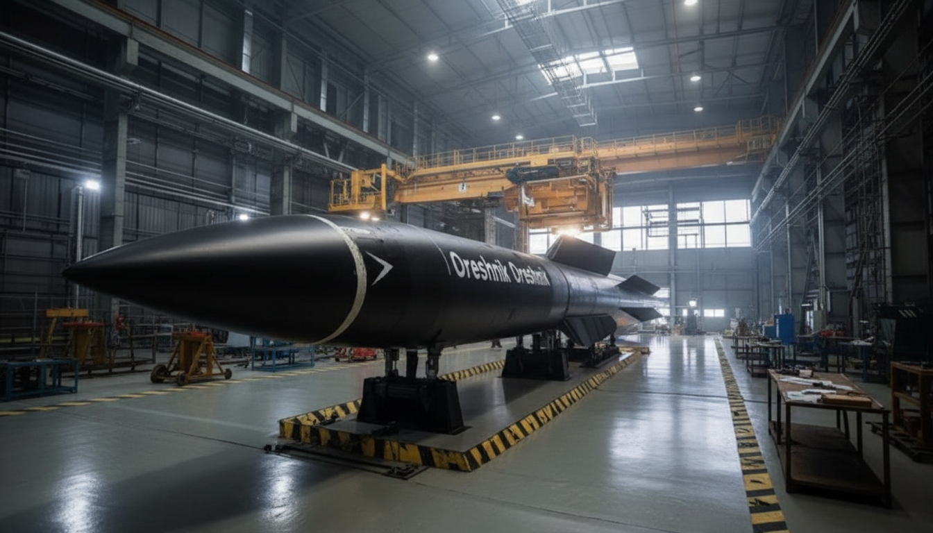 Russia's 'Oreshnik' Missile Stockpile Limited to Just 3-4 Units, Mass ...