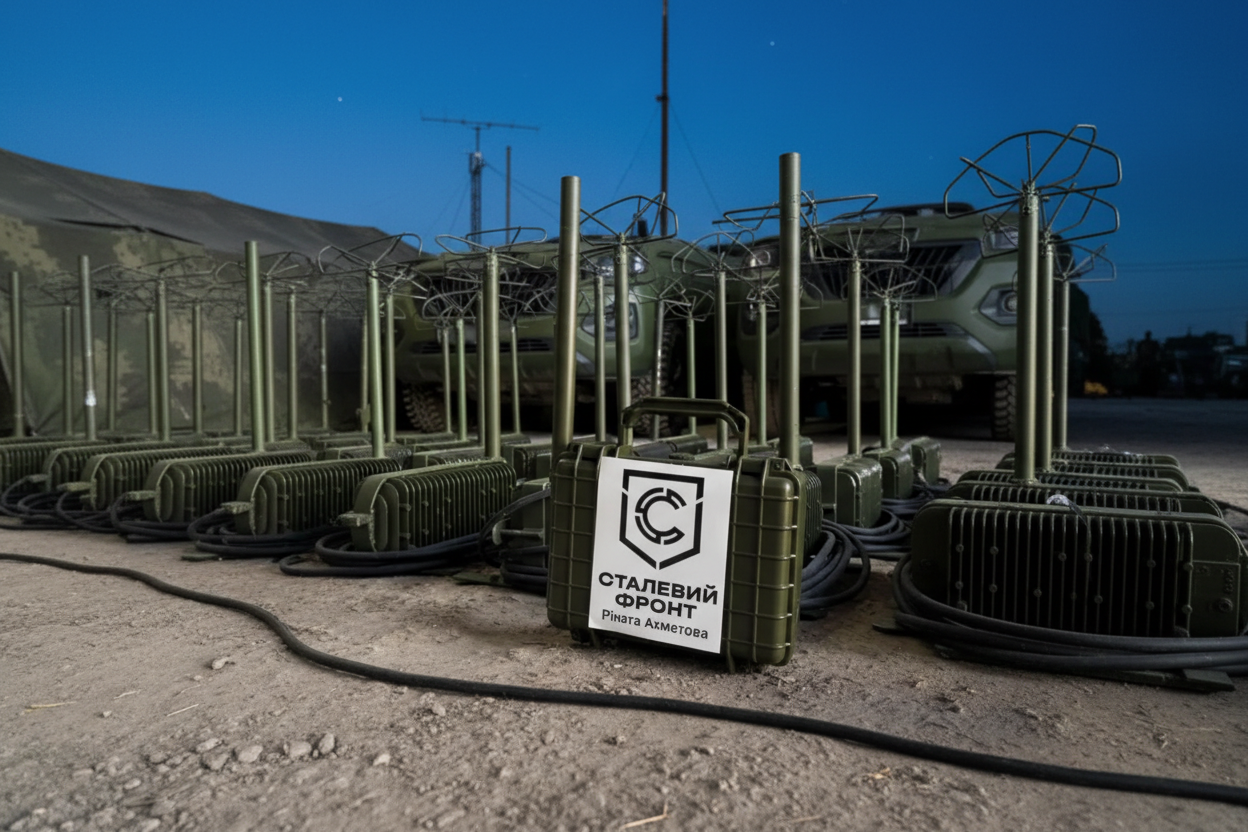 Akhmetov's 'Steel Front' Initiative Provides $4 Million in Electronic ...